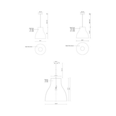 Cradle Bell Pendant by Kuzco Lighting at Lumens.com