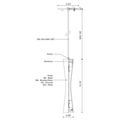 Robson LED Mini Pendant by Kuzco Lighting at Lumens.com