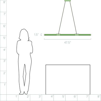 Akari LED Linear Suspension by Kuzco Lighting at Lumens.com