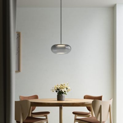 Trinity LED Oval Pendant by Kuzco Lighting at Lumens.com