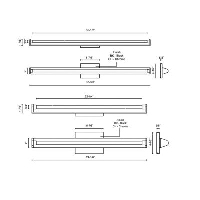 Plymouth LED Vanity Light by Kuzco Lighting at Lumens.com