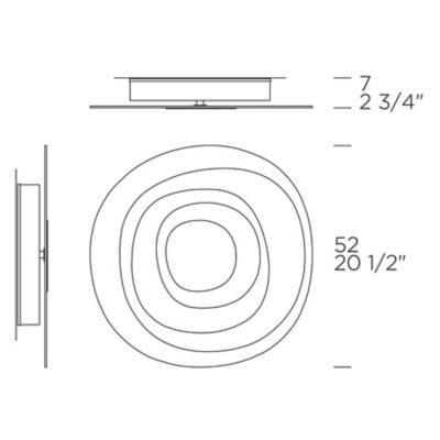 Beta Wall / Flushmount by Leucos Lighting at Lumens.com