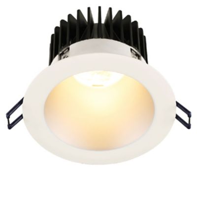 Deep Regressed 4-Inch 5CCT High Output LED Round Recessed Trim by Lotus ...