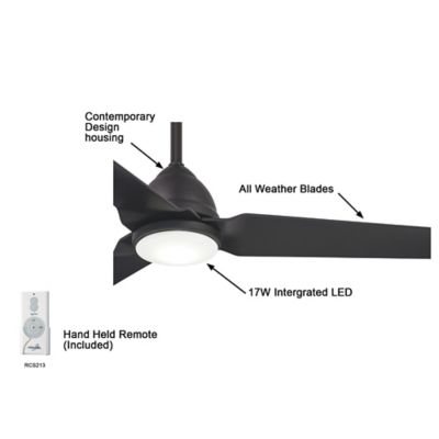 Java Outdoor LED Ceiling Fan by Minka Aire Fans at Lumens.com
