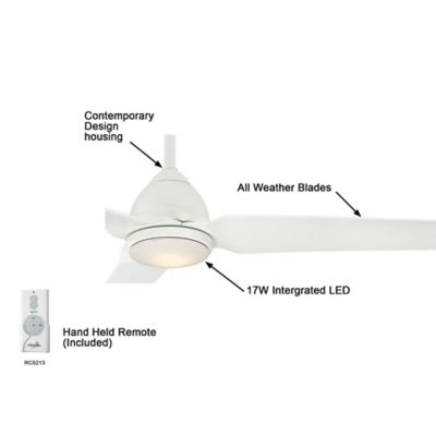 Java Outdoor LED Ceiling Fan by Minka Aire Fans at Lumens.com