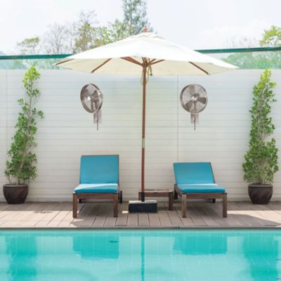 Anywhere Wet Rated Wall Fan by Minka Aire Fans at Lumens.com