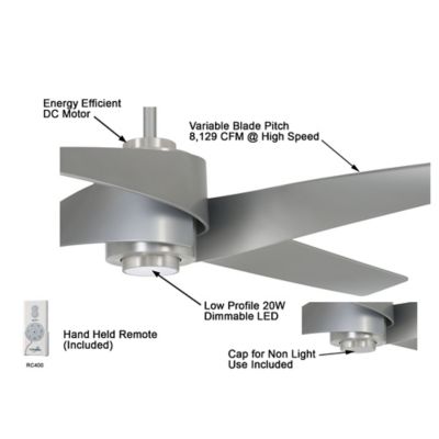 Artemis IV LED Ceiling Fan by Minka Aire Fans at Lumens.com