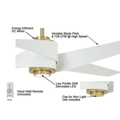 Artemis IV LED Ceiling Fan by Minka Aire Fans at Lumens.com