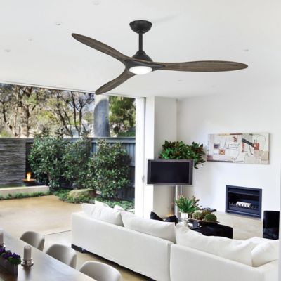Sleek LED Smart Ceiling Fan by Minka Aire Fans at Lumens.com