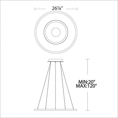 Jupiter LED Chandelier by Modern Forms at Lumens.com
