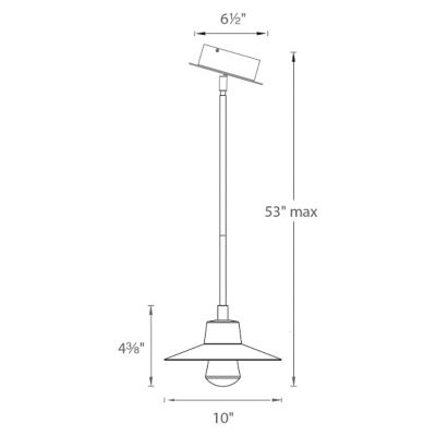 Suspense Outdoor LED Pendant by Modern Forms at Lumens.com