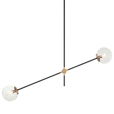 Vitale Linear Pendant Light by Huxe at Lumens.com