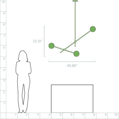 Vitale Linear Pendant Light by Huxe at Lumens.com