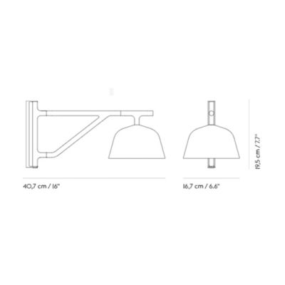 Ambit Wall Light by Muuto at Lumens.com