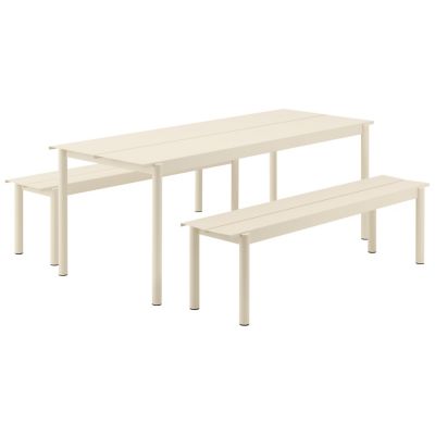 Linear Steel Table by Muuto at Lumens.com