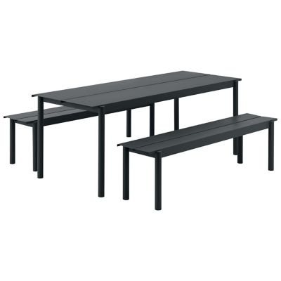 Linear Steel Table by Muuto at Lumens.com
