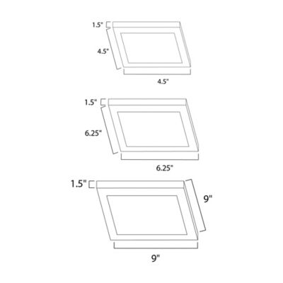 Wafer Square LED Flushmount by Maxim Lighting at Lumens.com