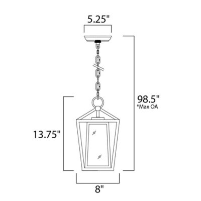 Artisan Outdoor Mini Pendant by Maxim Lighting at Lumens.com