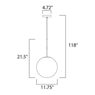 Vesper Pendant by Maxim Lighting at Lumens.com