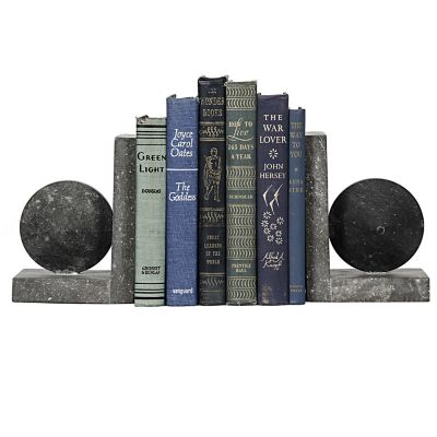 Marble Bookends by Noir at Lumens.com