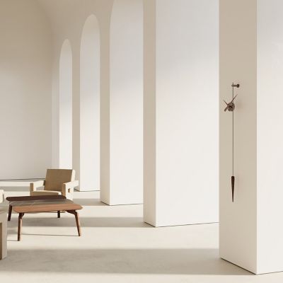 Punto Y Coma Wall Clock by Nomon at Lumens.com