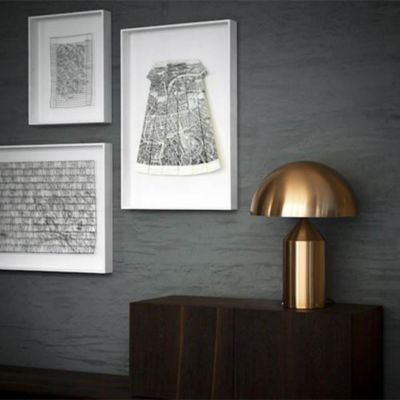 Atollo Metal Table Lamp by Oluce at Lumens.com