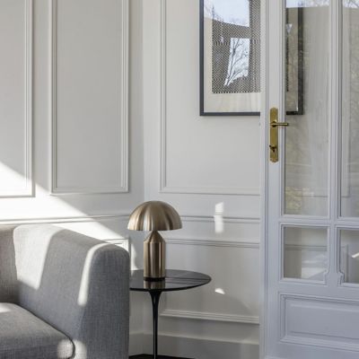 Atollo Metal Table Lamp by Oluce at Lumens.com