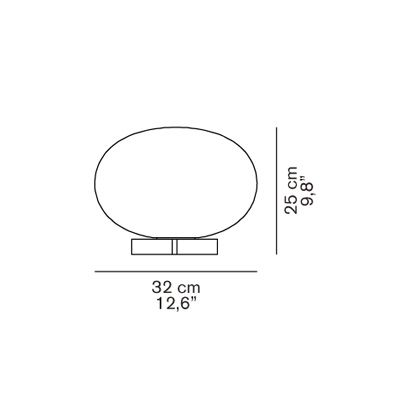 Alba Table Lamp by Oluce at Lumens.com