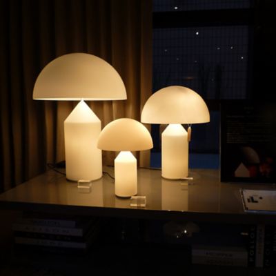 Atollo Glass Table Lamp by Oluce at Lumens.com