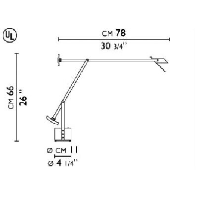 Tizio Classic Task Lamp by Artemide at Lumens.com