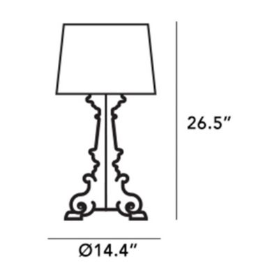 Bourgie Table Lamp by Kartell at Lumens.com