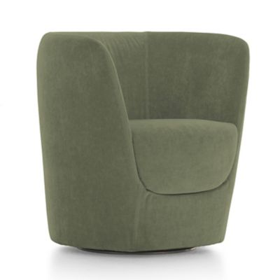 Opla Swivel Lounge Chair by Pianca at Lumens.com