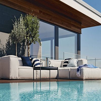 Asker Outdoor Lounging Collection by Skargaarden at Lumens.com