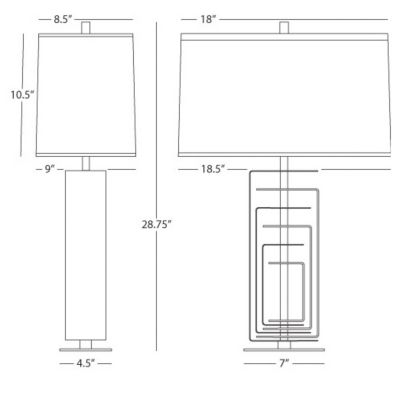 Braxton Table Lamp by Robert Abbey at Lumens.com