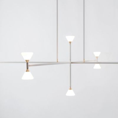 Apollo Vertical LED Chandelier by Roll and Hill at Lumens.com