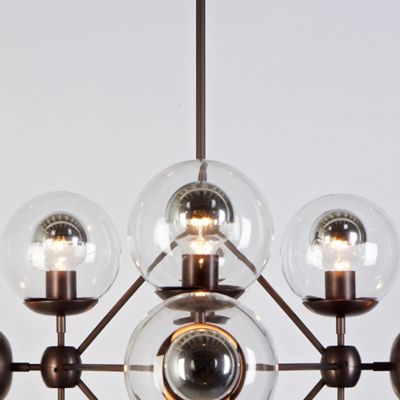 Modo Diamond Chandelier - 13 Globes by Roll and Hill at Lumens.com