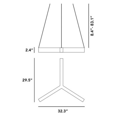 Tri LED Pendant by Resident at Lumens.com