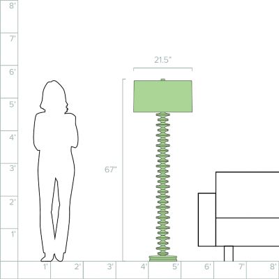 Fishbone Floor Lamp by Regina Andrew at Lumens.com