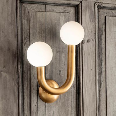 Happy Left Side Wall Sconce by Regina Andrew at Lumens.com