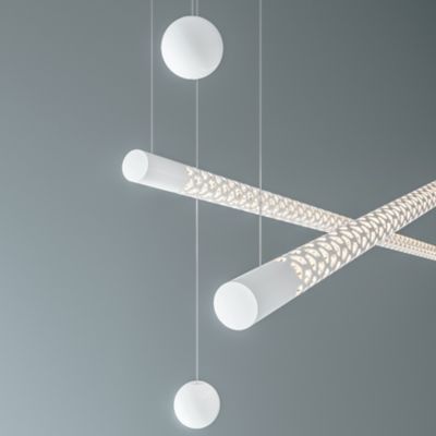 Squiggle LED Linear Suspension by Rotaliana by LUMINART at Lumens.com