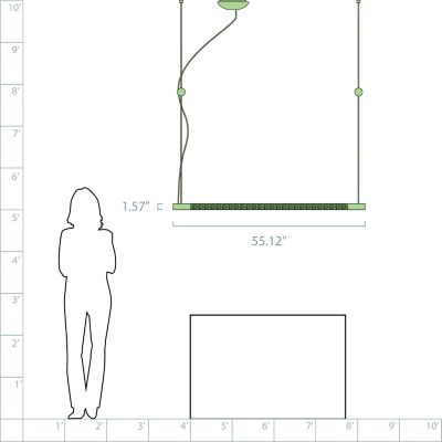 Squiggle LED Linear Suspension by Rotaliana by LUMINART at Lumens.com