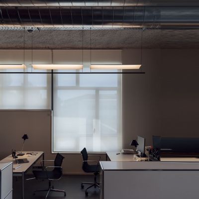 Lamina LED Systems Linear Suspension by Santa and Cole at Lumens.com
