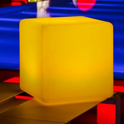 Cube Bluetooth LED Indoor/Outdoor Lamp by Smart and Green at Lumens.com