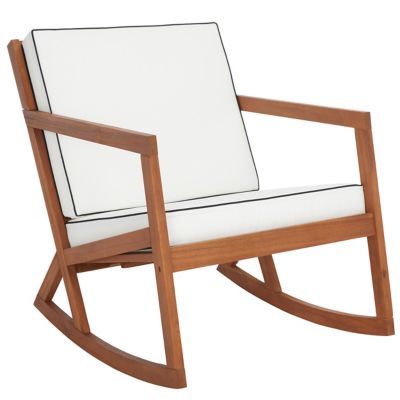 Melra Outdoor Rocking Arm Chair by Alder and Ore at Lumens.com