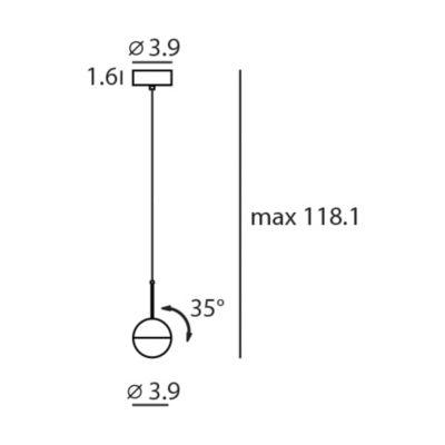 Dora P1 Mini Pendant by Seed Design at Lumens.com