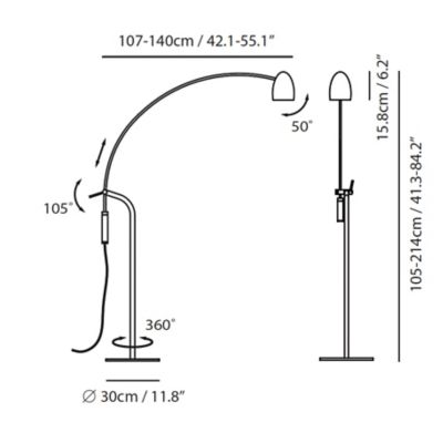 Hercules LED Floor Lamp by Seed Design at Lumens.com