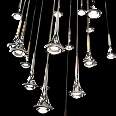 Rain Large Multi-Light Pendant by LODES at Lumens.com