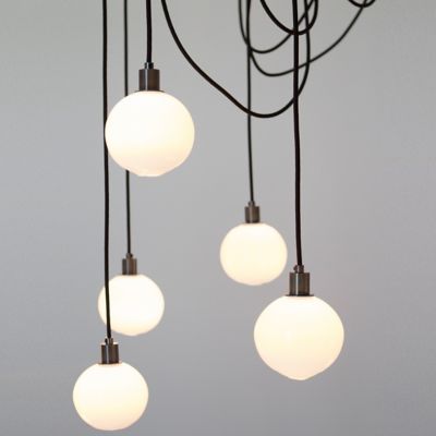 Drape Multi Hook Multi-Light Pendant by SkLO at Lumens.com