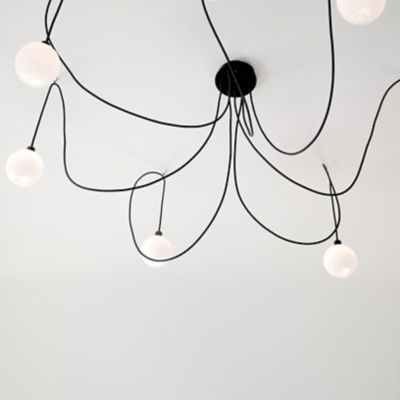 Drape Multi Hook Multi-Light Pendant by SkLO at Lumens.com