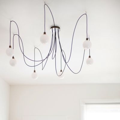 Drape Multi Hook Multi-Light Pendant by SkLO at Lumens.com